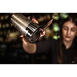 BARIANTTE Weighted Boston Cocktail Shakers, Bartender Shaker Large, Boston Shaker Set Extra Large Cocktail Shaker, Drink Shaker Bar Shakers Bartending, 28OZ & 18OZ Stainless Steel Professional Shaker