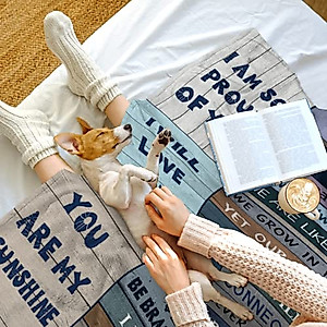 Coolersmell Sisters Gifts from Sister, Sister Birthday Gifts from Sister, Gifts for Sister, Big Sister Gift, Soul Sister, Valentines, Christmas Flannel Throws Blankets Warm Quilts for Bed 80x60in