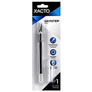 ELMERS Xacto Black Gripster Knife with Safety Cap (X3627)