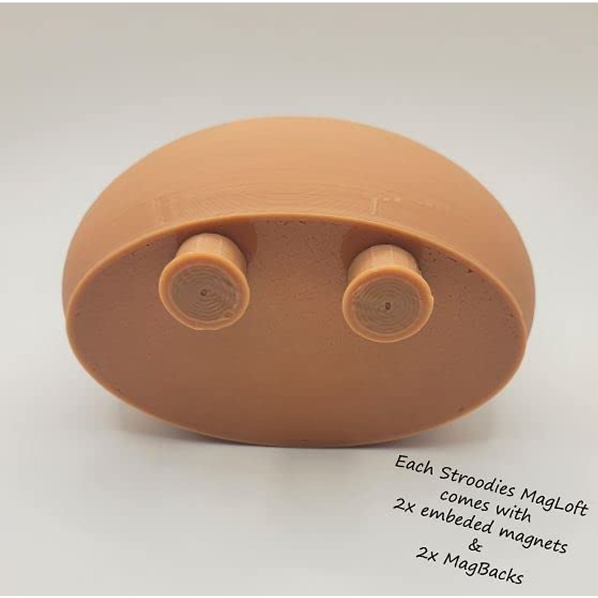 Stroodies MagLoft | Terracotta | Magnetic BubbleLoft Hide for Arboreal Geckos | Especially Cresties