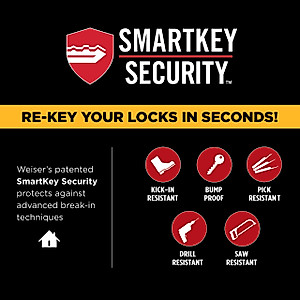 Weiser Premis Touchscreen Smart Lock - Works with Apple Home Kit (Iron Black)