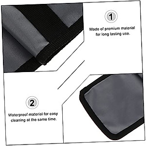 YARNOW 1pc Storage Bag Travel Set Mesh Bags for Travel Storage Bags for Travel Grill Skewers for Outdoor Grill Grilling Sets Barbecue Stick Container Picnic Grill Skewer Bag Earth Tones