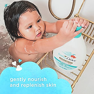 Baby Dove Sensitive Skin Care Baby Wash For Baby Bath Time Rich Moisture Tear-Free and Hypoallergenic 34 oz