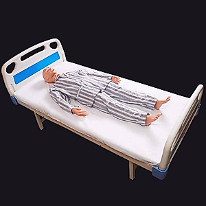 WFZY 5.5ft Patient Care Human Model PVC Anatomical Human Model Female Nursing Mannequin Removable Demonstration Human for Students Education Teaching Skills