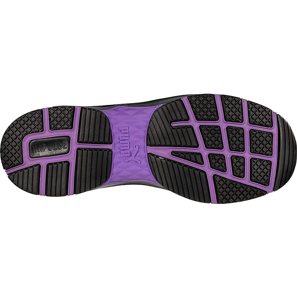 PUMA Safety Stepper Mid WNS ASTM EH Size 11 Black-Purple