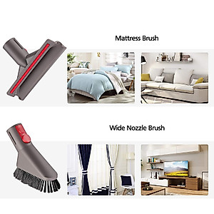 Attachment Kit for Dyson Gen 5 Gen5 V15 V12 V8 V11 V10 V7 Absolute Detect Cordless Stick Animal Outsize Cyclones Vacuum Cleaner Accessories Bundle Replacement Brush Tools