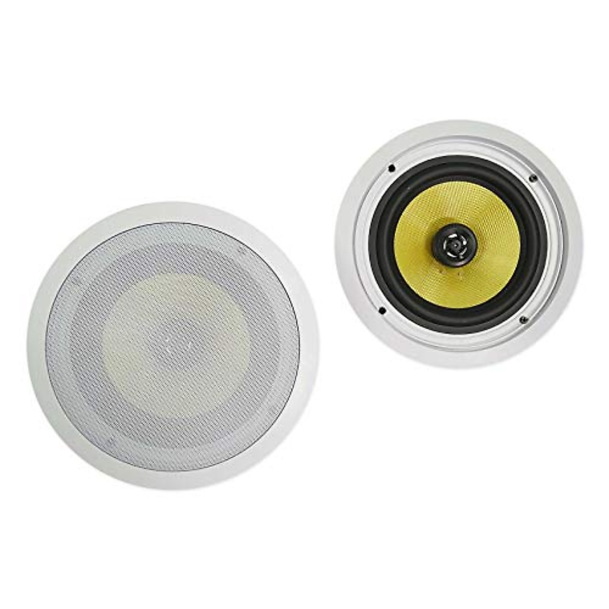 Rockville (8) HC85B-LED 8" 700 Watt in-Ceiling Home Theater Speakers w/Blue LED