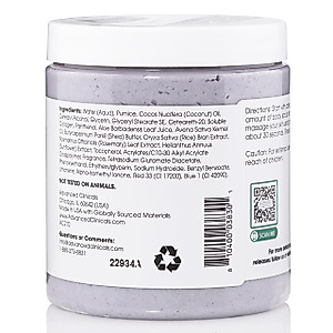 Advanced Clinicals Collagen Exfoliating Body Scrub W/Vitamin E Oil + Pumice + Coconut Oil | Moisturizing Body Wash For Women | Skin Care Exfoliator Scrub To Remove Acne, KP Bumps, & Dead Skin, 19 Oz