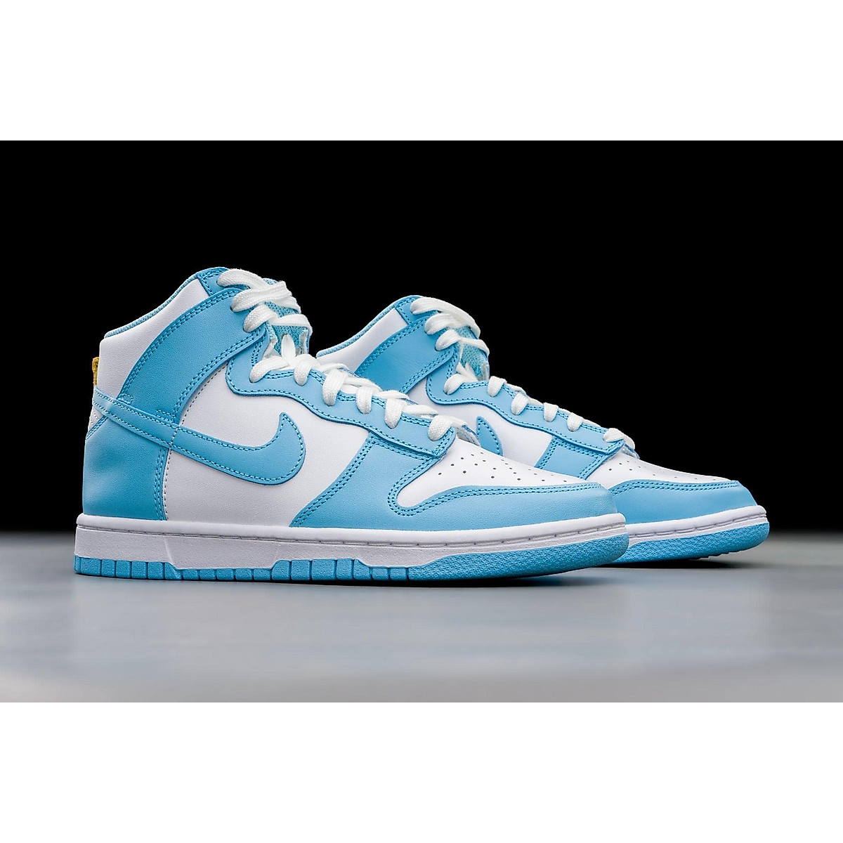 Nike Dunk Hi Retro Men's Basketball Shoes, Blue Chill Blue Chill White, 11 US