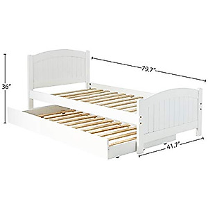 Poundex Beds, White