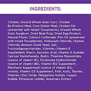 P L-RA IMS Proactive Health Healthy Kitten Dry Cat Food with Chicken, Omega-3 DHA, 100% Complete and Balanced Nutrition, 7 lb. Bag