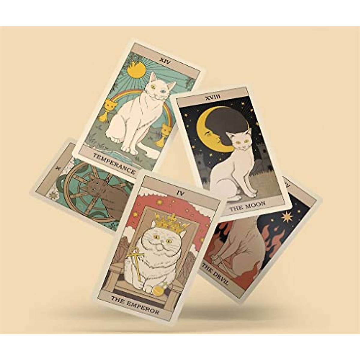 Cats Rule the Earth Tarot: 78-Card Deck and Guidebook for the Feline-Obsessed
