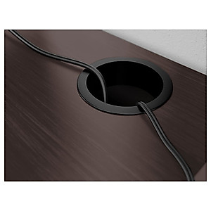 IKEA Micke Desk, Black-Brown