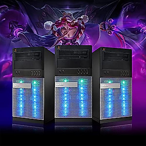 Dell Gaming PC Desktop Computer - Intel Quad I5 up to 3.6GHz, GeForce GTX 1660 Super 6G GDDR6, 32GB Memory, 128G SSD + 3TB, RGB Keyboard & Mouse, DVD, WiFi & Bluetooth 5.0, Win 10 Pro (Renewed)