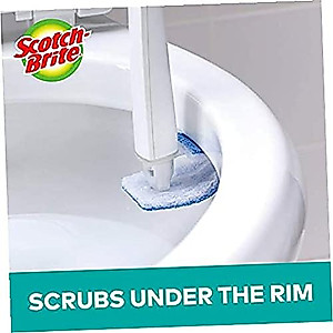 Scotch-Brite Disposable Toilet Scrubber Refills, Removes Rust & Hard Water Stains, 48 Disposable Refills