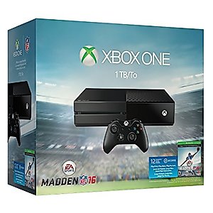 Xbox One 1TB Console - EA Sports Madden NFL 16 Bundle
