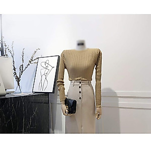 Mannequin Female Female Tailoring Dummy Mannequin with The arm Stereo Cropping Manikins Mannequins Dressmaker's Dummy Men (#1 )