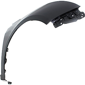 Evan Fischer Front Fender Compatible With 2011-2015 Chevrolet Cruze, Fits 2016 Chevrolet Cruze Limited Primed Steel Passenger Side