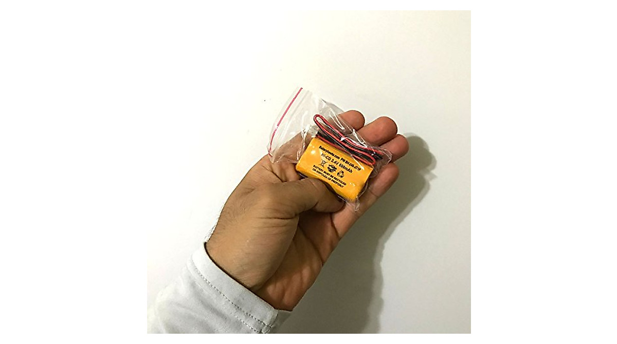 Reliable 2.4v 400mAh Battery Replacement for Exit Signs