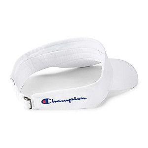 Champion mens Our Father Visor Headband, White, One Size US