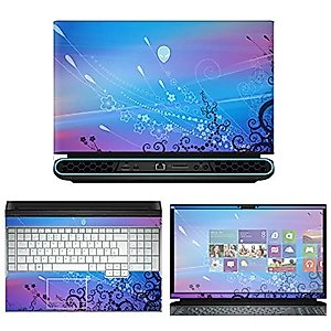 Decalrus - Protective Decal Skin Sticker for 2019 Alienware Area-51m AWAR51M (17.3" Screen) case Cover wrap ALarea51m_17-140