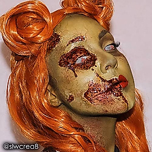 Mehron Makeup Coagulated Blood Gel | Fake Blood Makeup | SFX Makeup for Halloween 1 oz (30 g)