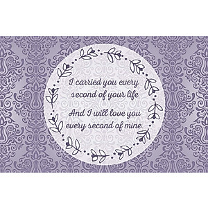 Unique Remembrance Gift for Loss of a Baby - Express Your Sympathy 4-Piece Gift Set with Memorial Jewelry, Flower Seeds, Aromatherapy Blend, Card & Gift Box - Uplifting Loss of a Child Memorial Gift