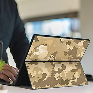 IT'S A SKIN Microsoft Surface Pro 6 (fits Most Older Models) Decal Vinyl Wrap | Brown Desert Camo Camouflage