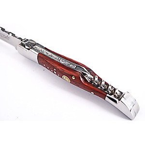 Dura Knives Dk-04 Luxembourg Original French Laguiole Knives Pocket Folding Knife Paddock wood Handle 5.6" Closed