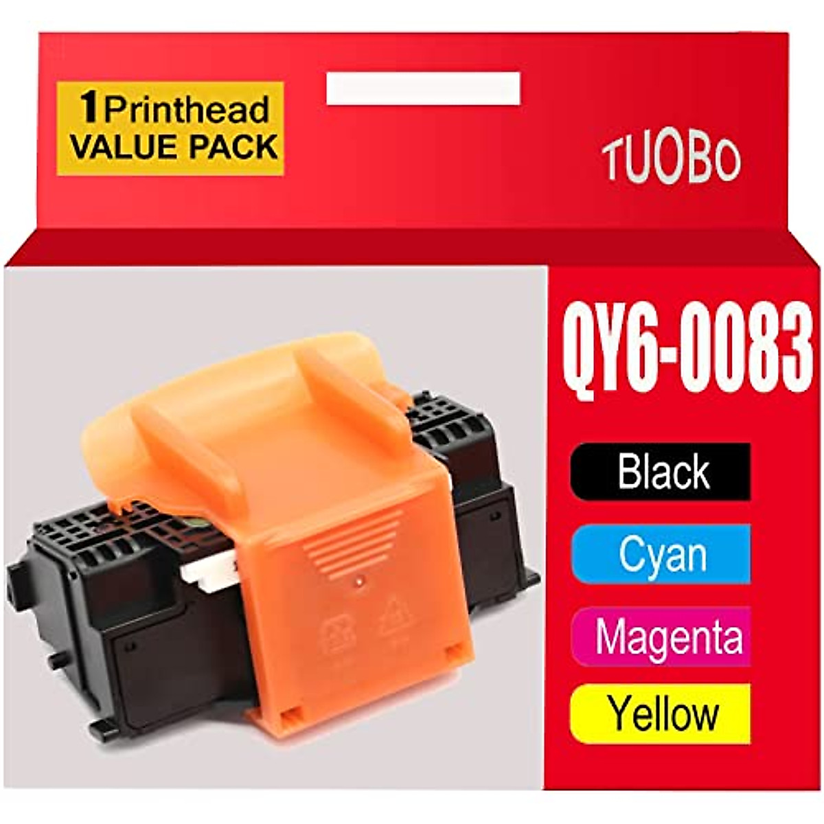 Tuobo QY6-0083 Printhead Print Head Compatible with Canon MG6310 MG6320 MG6350 MG6380 MG7120 MG7150 MG7180 iP8720 iP8750 iP8780 MG7140 MG7550
