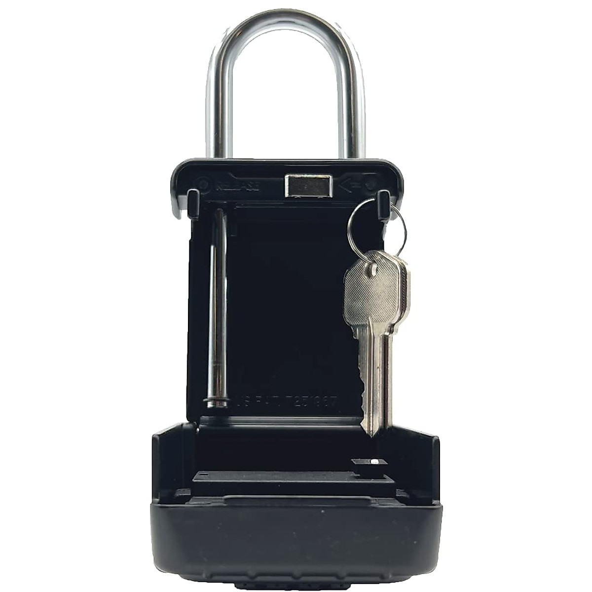 Key Lockbox Hide A Key Outdoor Hanging Lock Box Keysafe For Keys with Set Your Own 4 Digit Combination Code - Vault Locks 3200 (1)