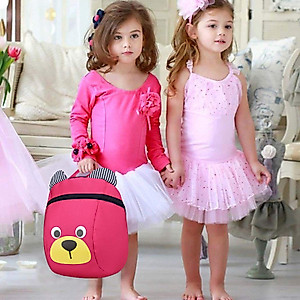 HWJIANFENG Kids Toddler Backpack Boys Girl with Leash Harness Kindergarten Bookbag Preschool Nursery Daycare School Bag Lunch Box