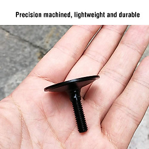 Alluminum Alloy Road Mountain Bike Bicycle Headset Cap Cover Screws Stem Spacers for 28.6mm Fork Tube Cover Cycling Accessories(Black),Stem Top Cap, Stem Top Cap, Alluminum Alloy Road Mountain B