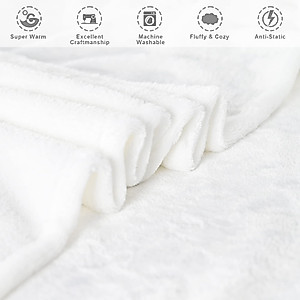 Mermaid Blanket Mermaid Present for Girls，Mermaid Throw Blankets Flannel Soft Warm Plush Sea Blanket for Girls Kids Women Adult for All Season Bed Couch Living Room Decor 50"x60"