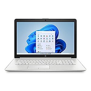 HP 17 Laptop PC, 11 Generation Intel Core, 4 GB RAM, 256 GB SSD, UHD Graphics, 17.3" HD+ Display, Windows 11 Home, Wi-Fi & Bluetooth Combo, 7 Ports, Long Battery Life, HD Webcam 17-by4025nr 2022