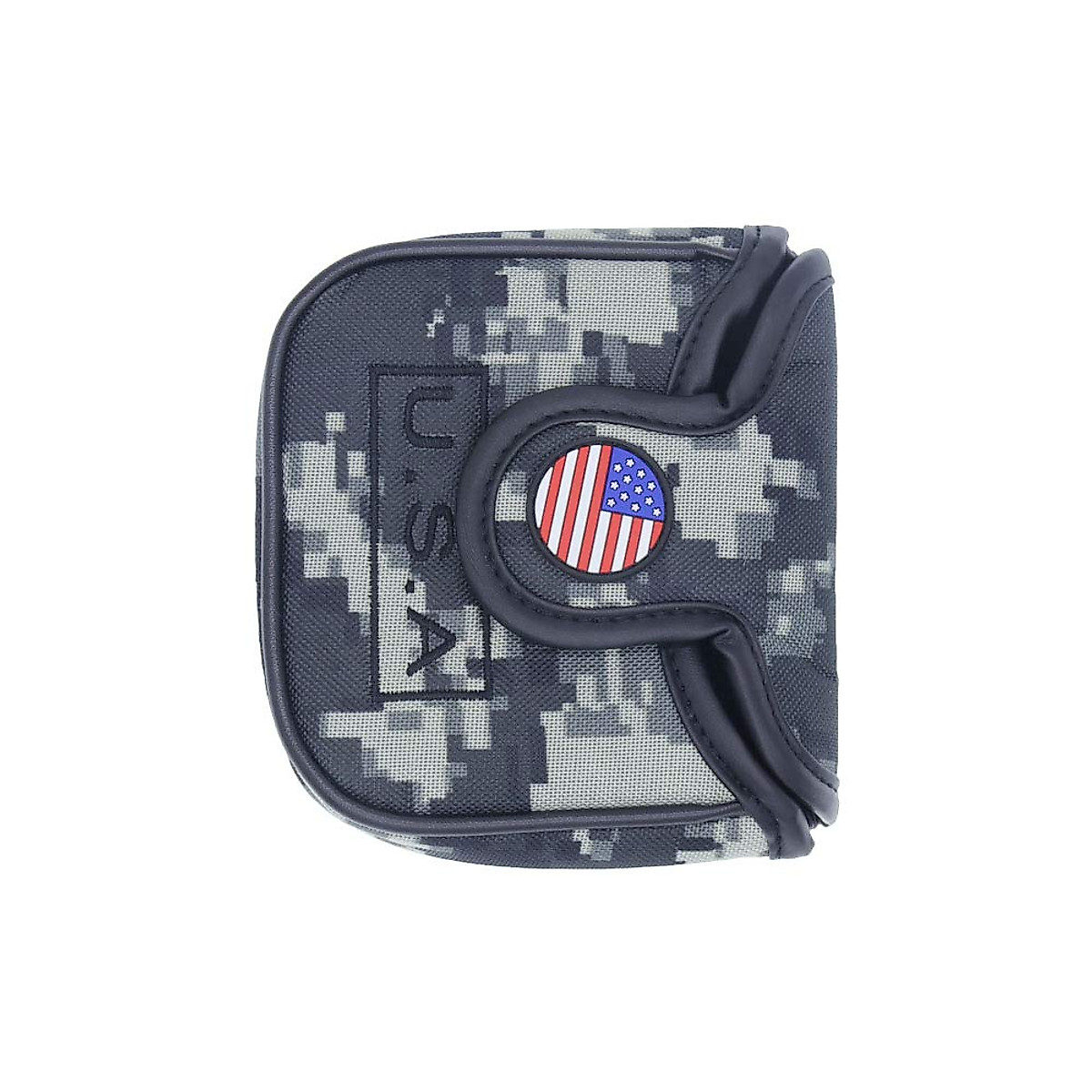 HISTAR USA Golf Green Camouflage Square Mallet Putter Head Cover for Taylormade Odyssey