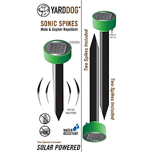 Sonic Spike Mole Gopher Vole Pest Repellent