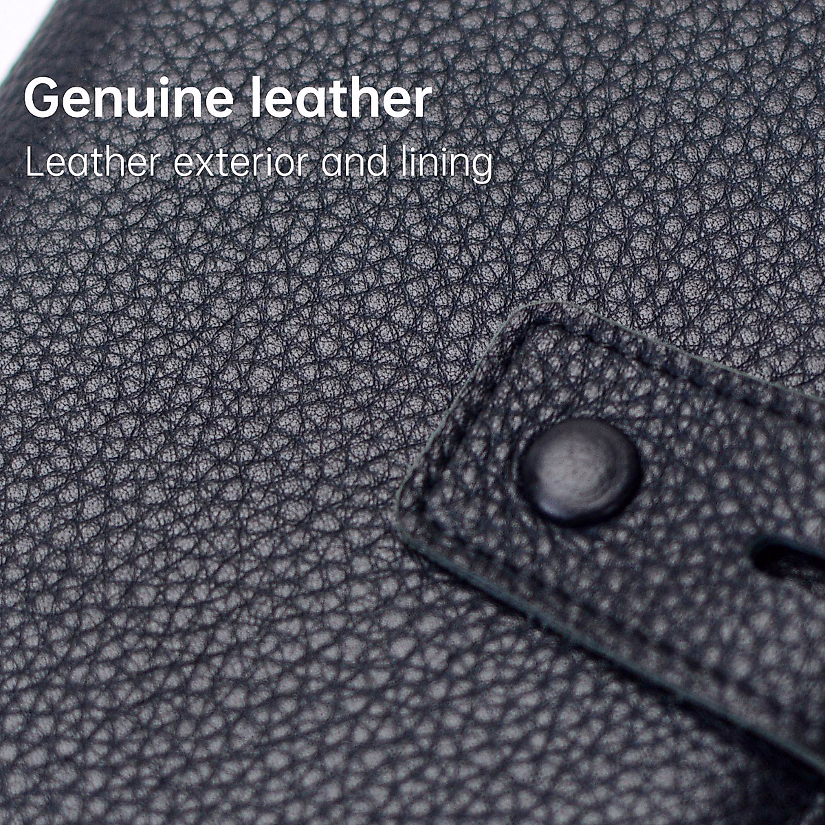 Bveyzi Women's Big Fat Rfid Leather Wristlet Wallet Organizer Large Phone Checkbook Holder with Zipper Pocket (Dark Green)