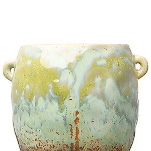 Creative Co-Op Celadon Stoneware Crock