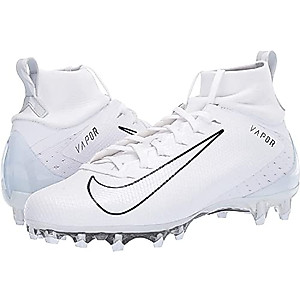 Nike Vapor Untouchable Pro 3 917165-120 White-Black Men's Football Cleats 15 US