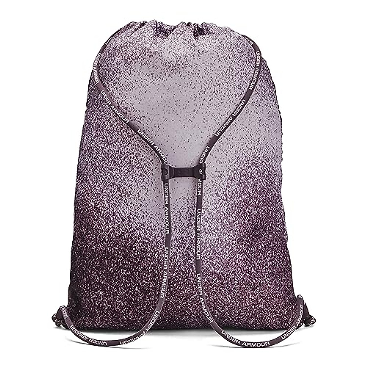 Under Armour Unisex-Adult Undeniable Sackpack, (550) Violet Gray/Parisian Purple/Metallic Champagne Gold, One Size Fits Most