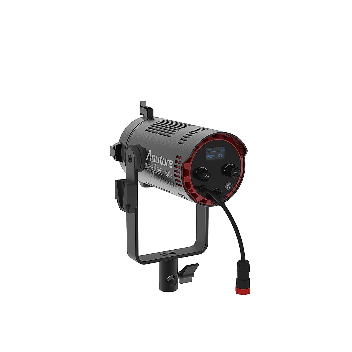 Aputure LS 60D Aputure Light Storm 60D 60W Daylight Focusing LED Video Light Support App Control, Built-in 8 Lighting FX, Barn Doors Included