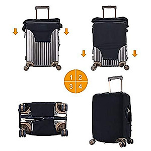 Nmbvcxz Pa-isley Luggage Cover Suitcase Cover Washable Travel Luggage Protector Suitcase Covers M(23-26 inch luggage)