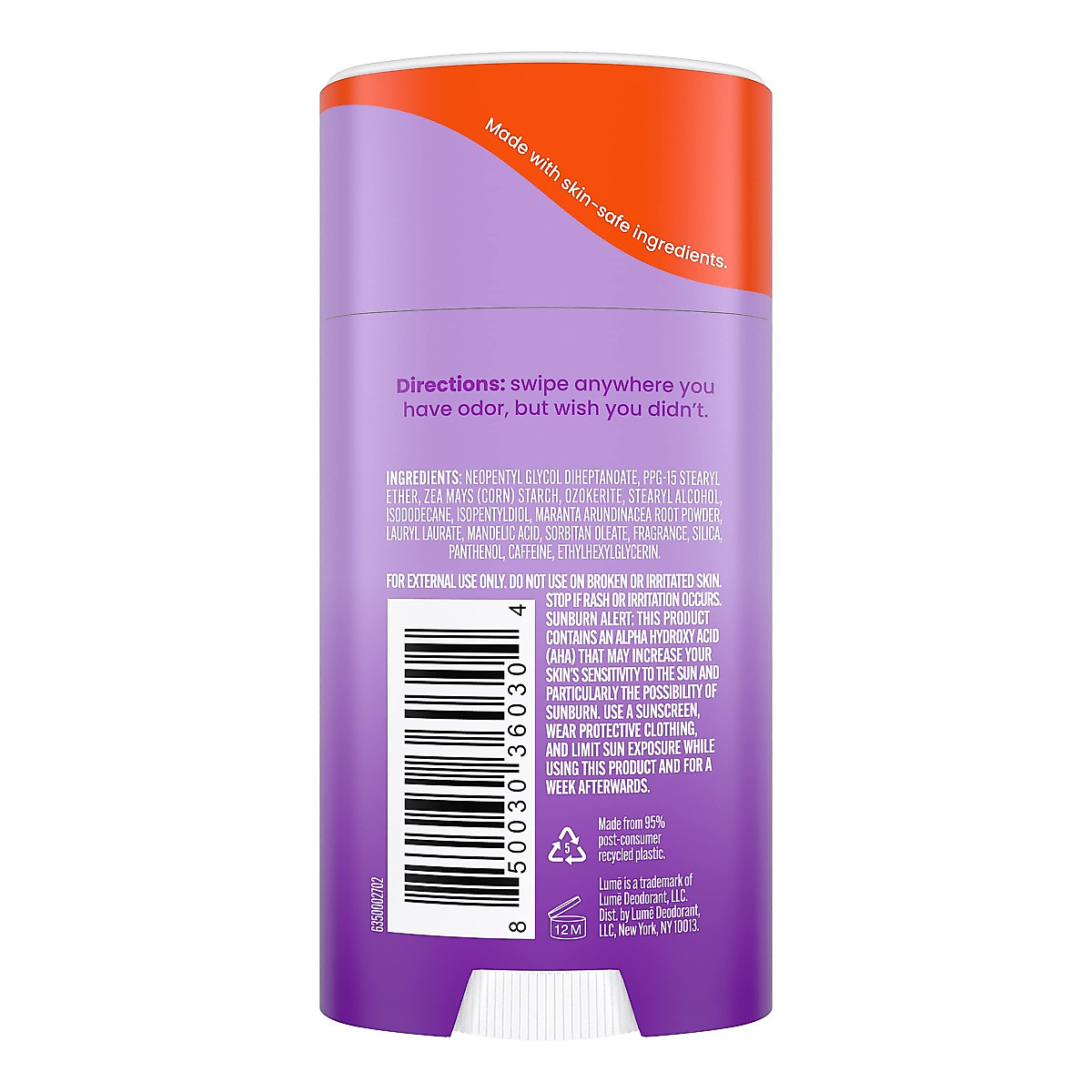 Lume Smooth Solid Stick - 2.6 Ounce (Lavender Sage)