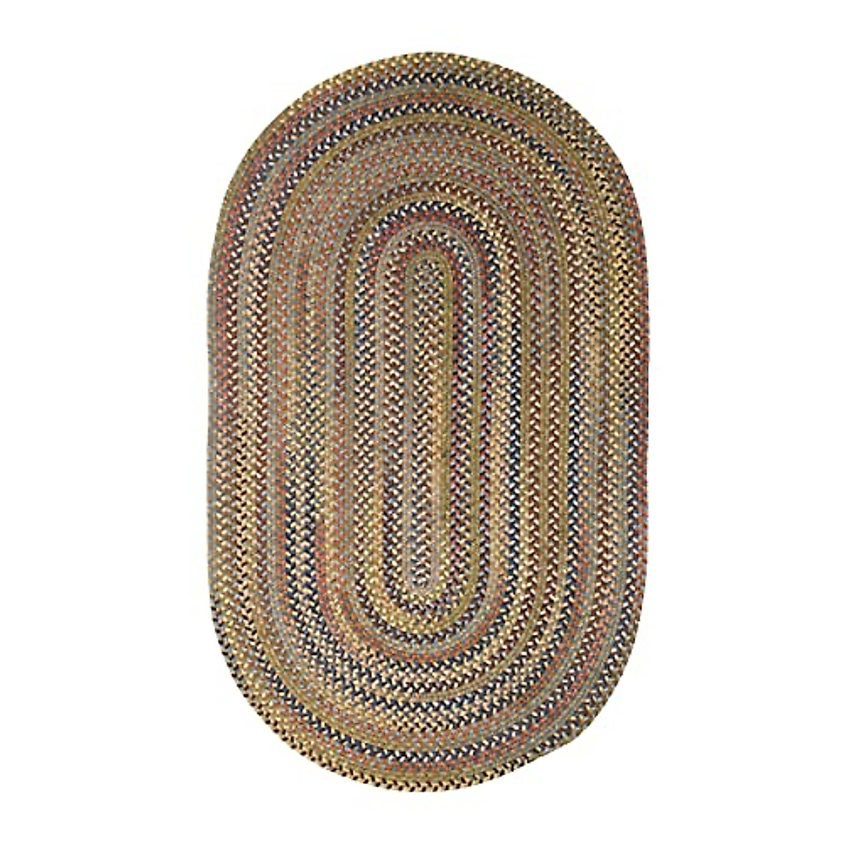 Colonial Mills New England Braid - Blue 4' x 6'