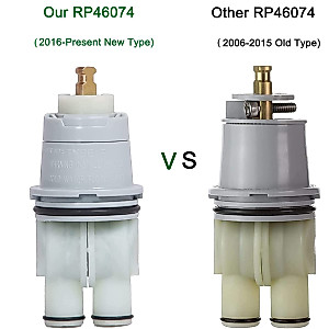 RP46074 Shower Valve Cartridge Repair Assembly for Delta 13/14 Series Faucet - Compatible With Monitor Single-Handle Universal Valve Replacement Kit for Tub