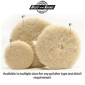 Buff N Shine 5 Inch Uro-Wool Aggresive Cutting Pad
