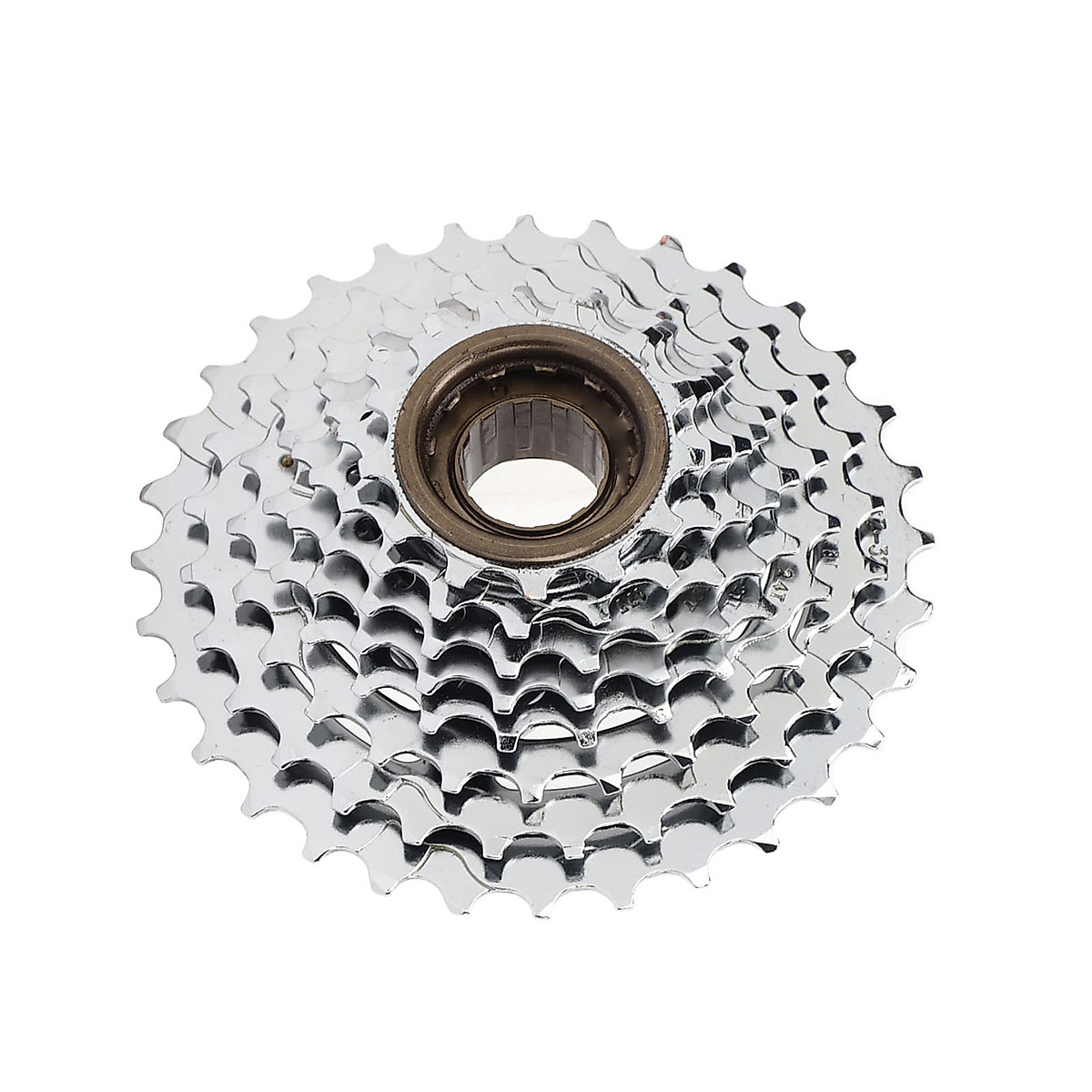 DAUERHAFT 8 Speed Rotary Freewheel, Strong Compatibility Corrosion Proof Rust Prevention 13‑32T Flywheel for Mountain Bike