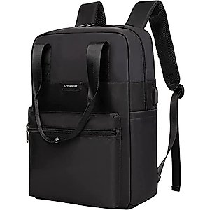 CYUREAY Laptop Fashion Backpack Nurse Spacious Book Bag For College Students Travel Backpack With USB Charger Port Doctor Work Fit Gift For Men&Women