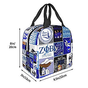 SOMIK Portable Insulated Lunch Bags for Women Reusable Leakproof Cooler Bag Lunch Tote for Travel Beach Picnic Work Sisters Paraphernalia Gifts (A2)